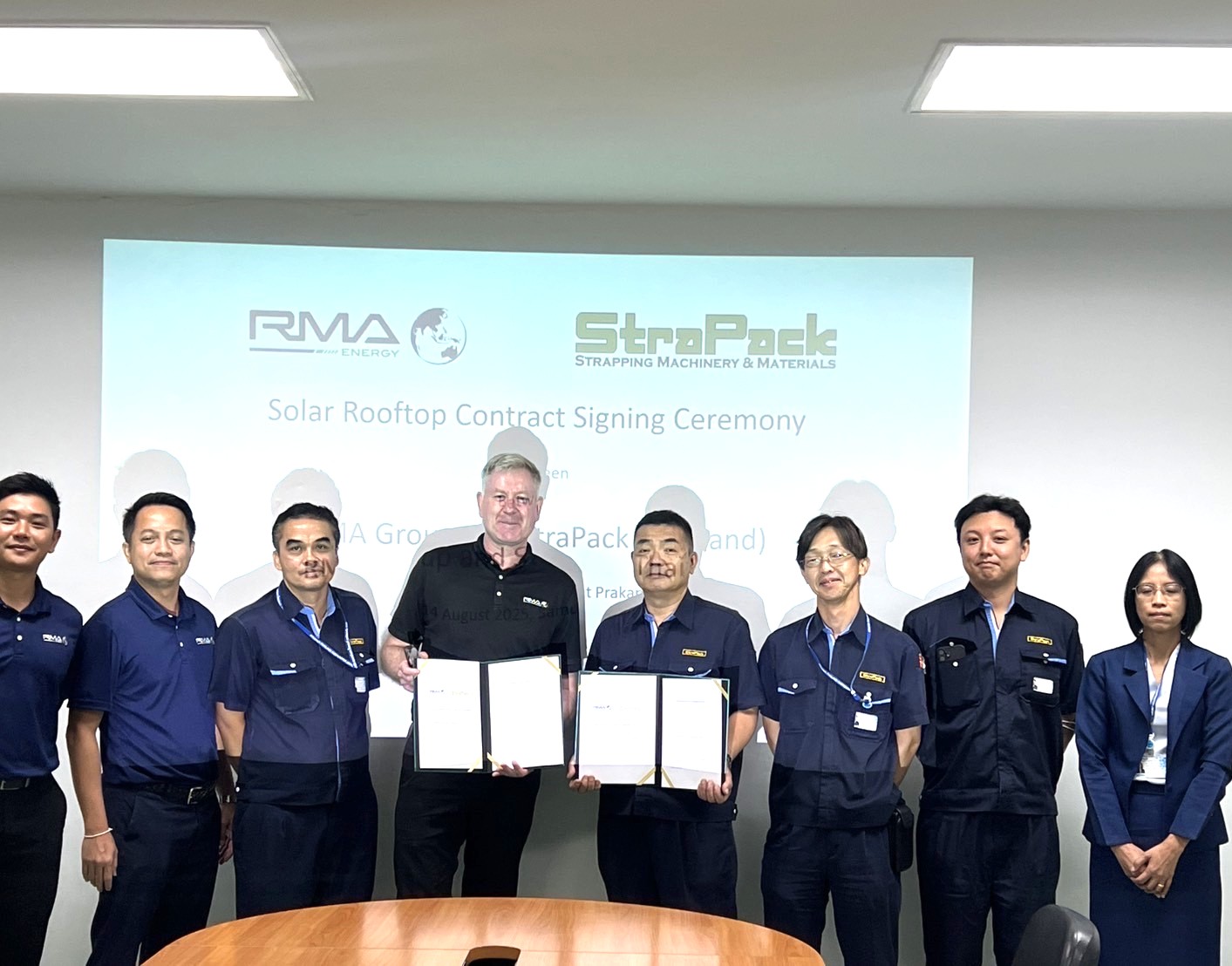 RMA Energy in Partnership with StraPack (Thailand)
